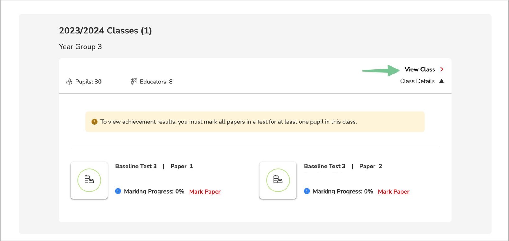 How to mark assessment papers